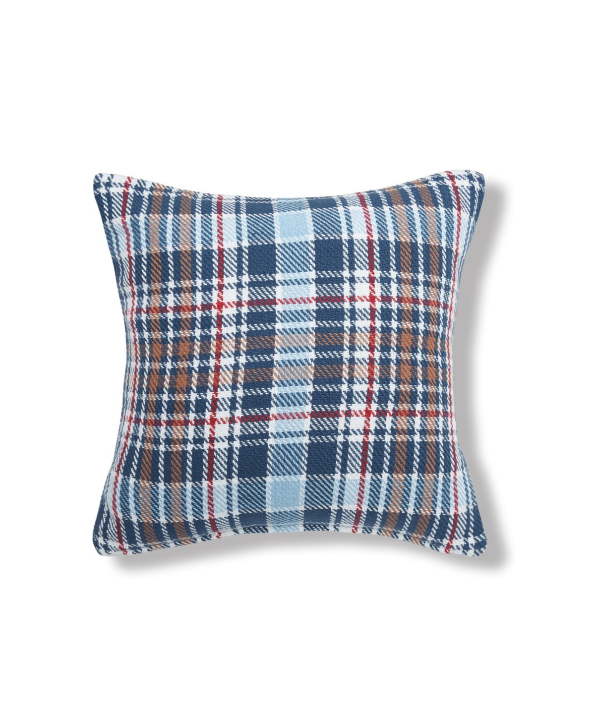 Click here for 18 x 18 Lawson Lake Plaid Woven Throw Pillow prices