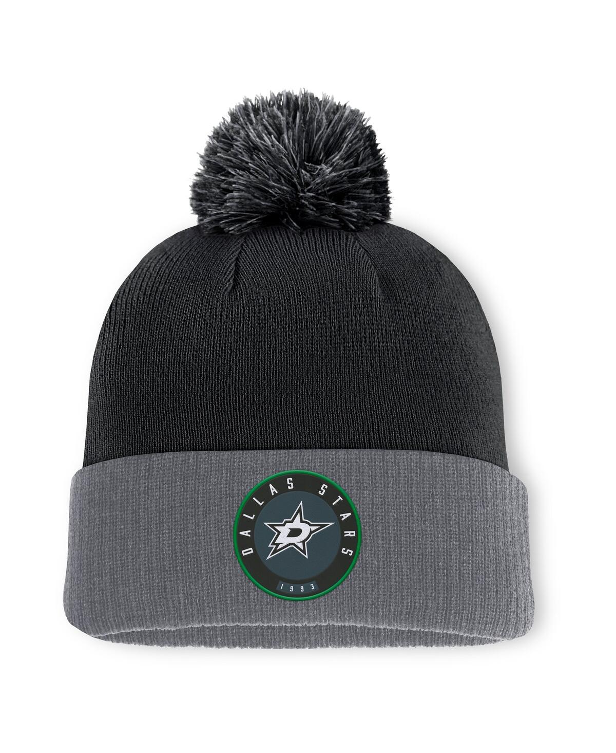 Click here for Fanatics Mens Black Dallas Stars Cuffed Knit Hat w... prices