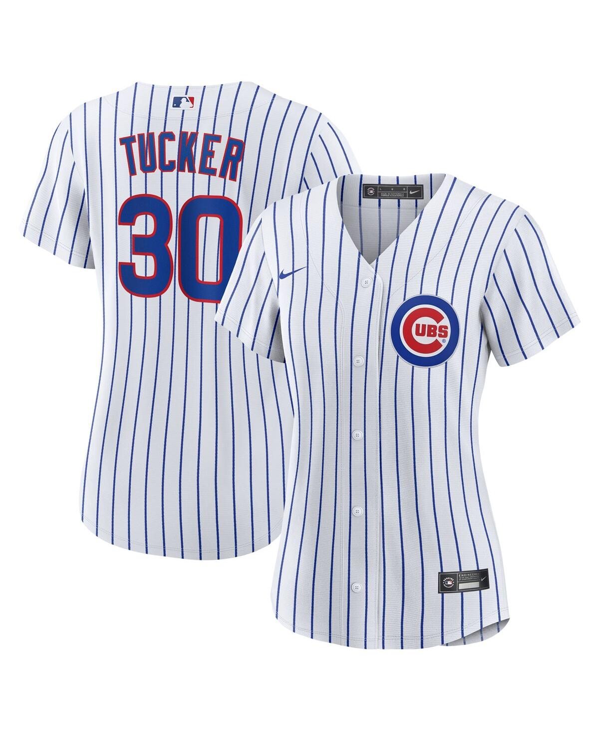 Click here for Nike Womens Kyle Tucker White Chicago Cubs Home Re... prices