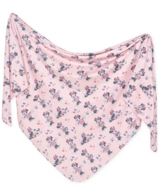 Copper Pearl Baby Minnie Mouse Knit Blanket Single - Macy's