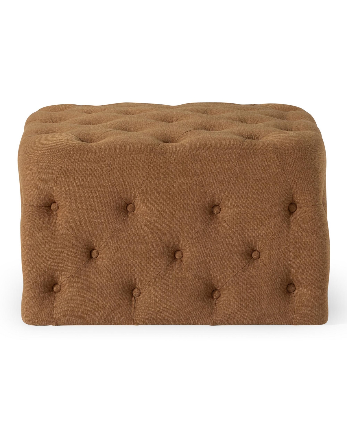 Click here for Maven Lane Henry Traditional Ottoman in Clay Fabri... prices