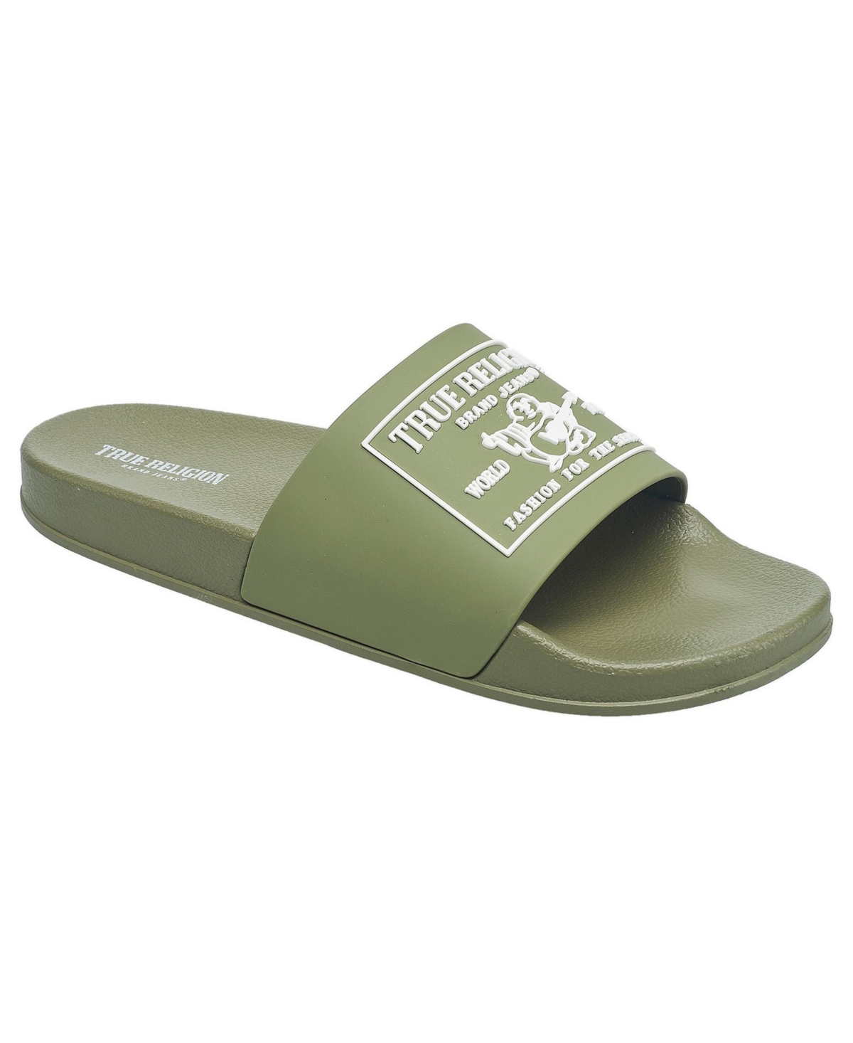 Click here for True Religion Mens Kendrick Logo Slide - Olive prices