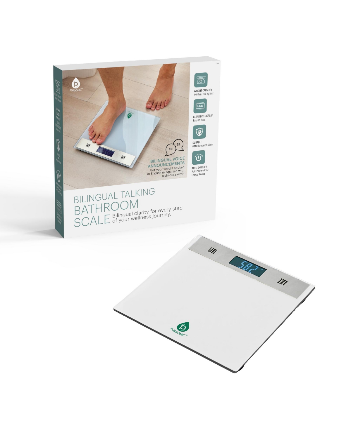 Click here for Bilingual Talking Bathroom Scale – Precisio... prices