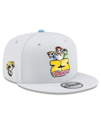 New Era Men's Gray The Powerpuff Girls 25th Anniversary 9FIFTY Snapback ...
