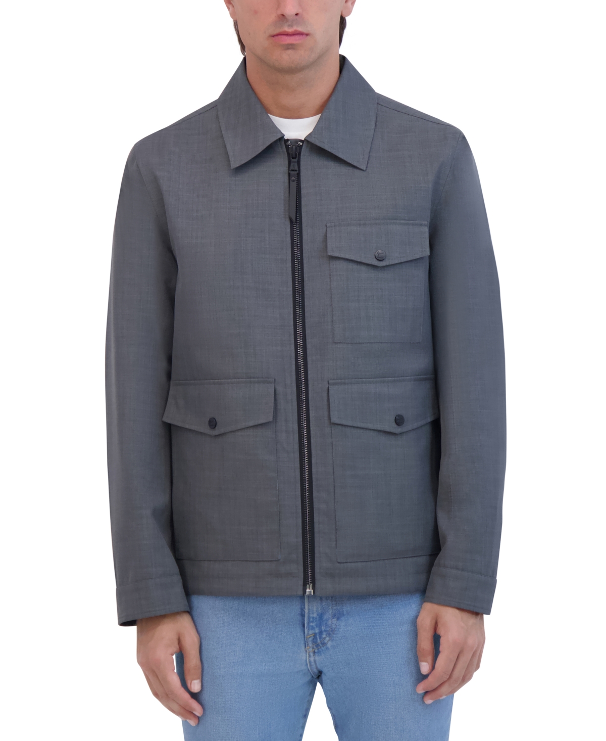 Click here for Robert Graham Mens Lightweight Textured Poly Utili... prices