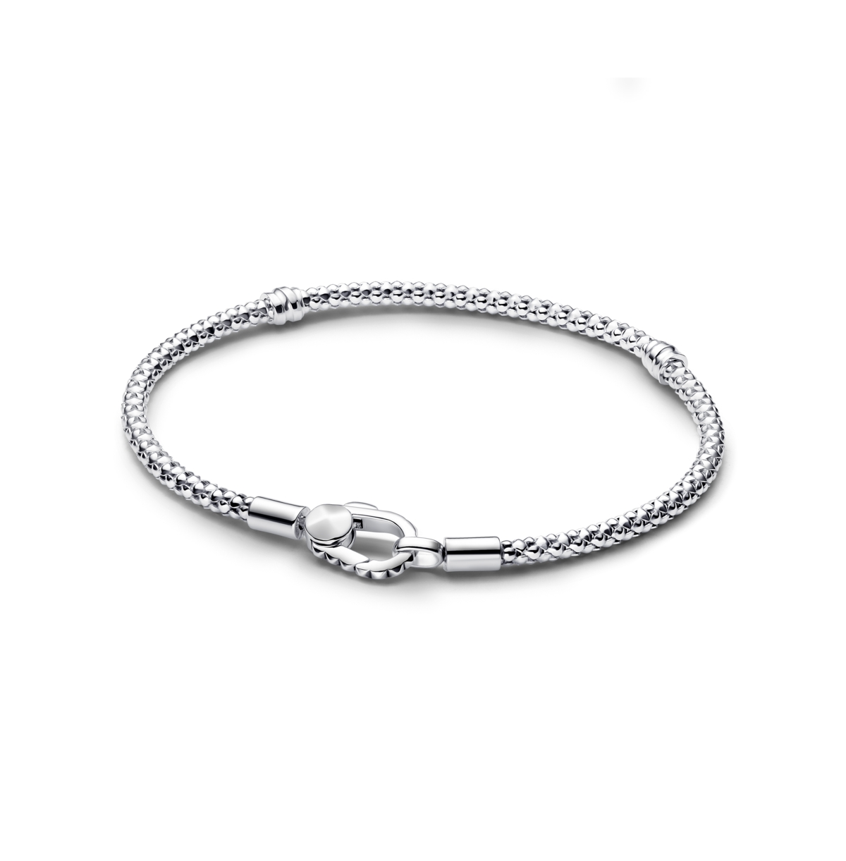Click here for Pandora Sterling Silver Studded Clasp Chain Bracel... prices