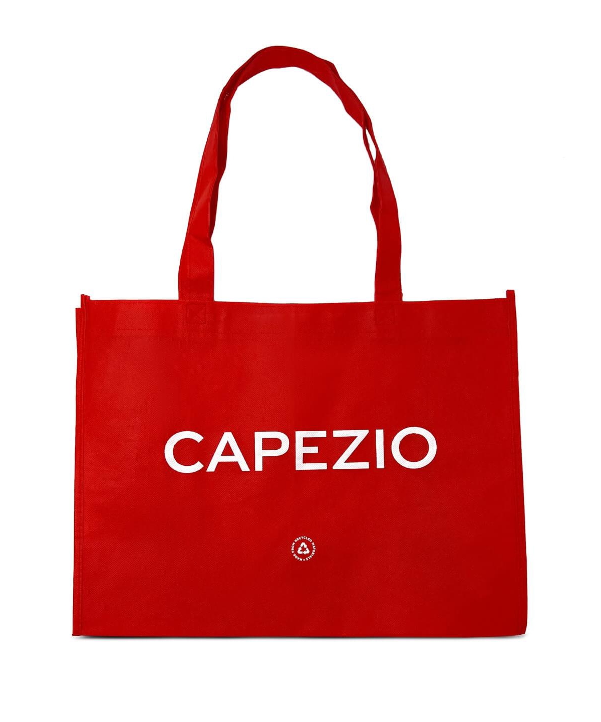 Click here for Capezio Girls Eco Friendly Shopping Tote - Red prices