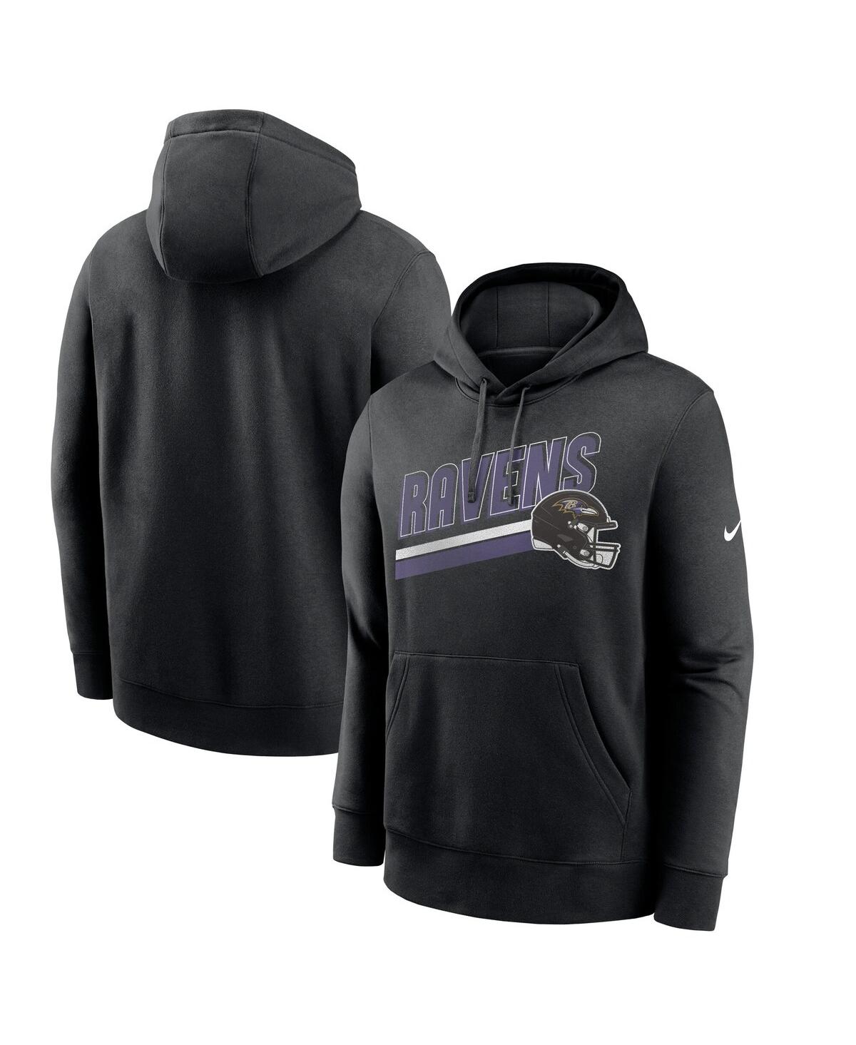 Click here for Nike Mens Black Baltimore Ravens Club Fleece Pullo... prices