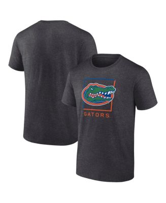 Fanatics Men's Charcoal Florida Gators Fundamentals Halved Team T-Shirt ...