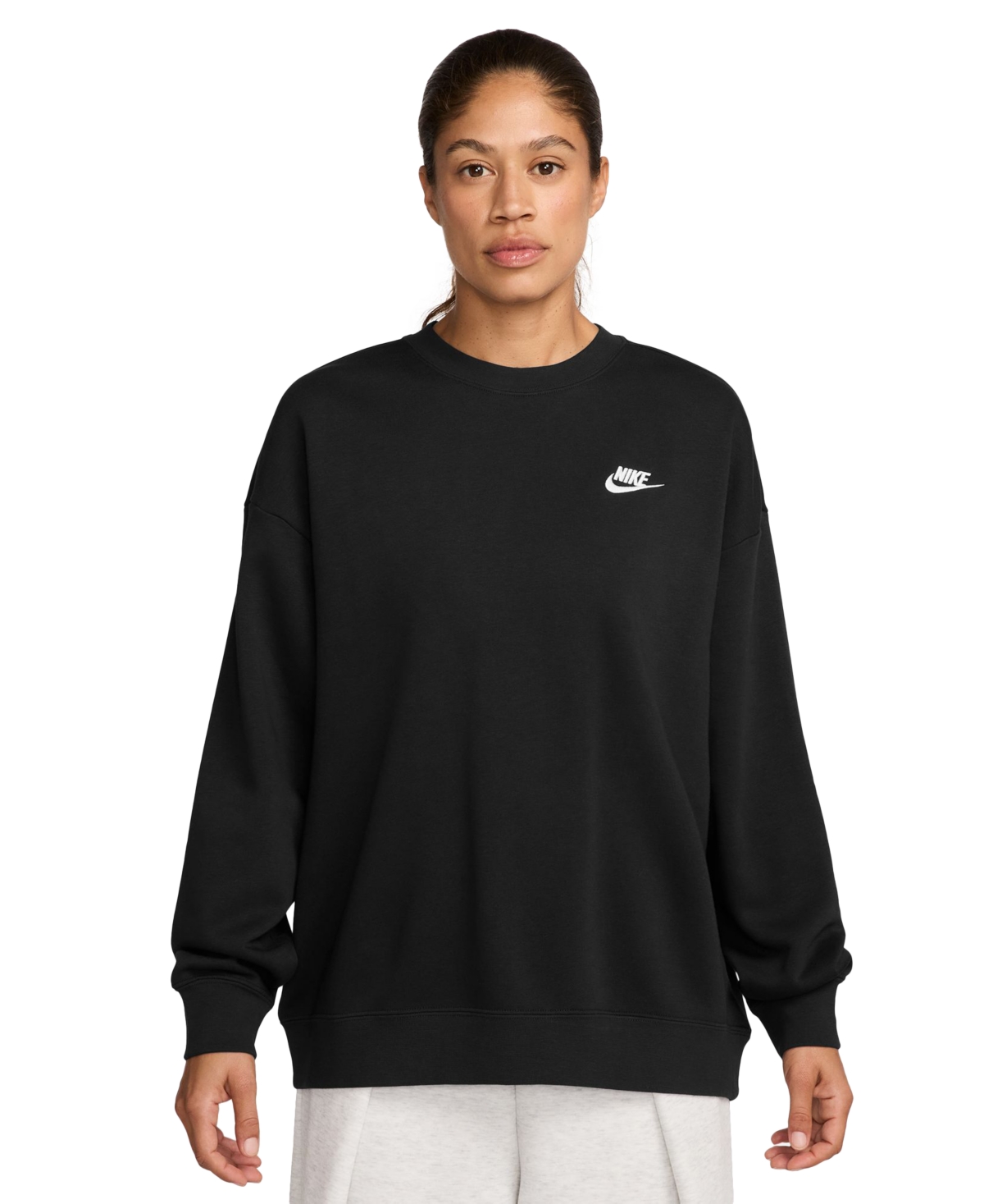Click here for Nike Sportswear Womens Club Fleece Loose Crewneck... prices