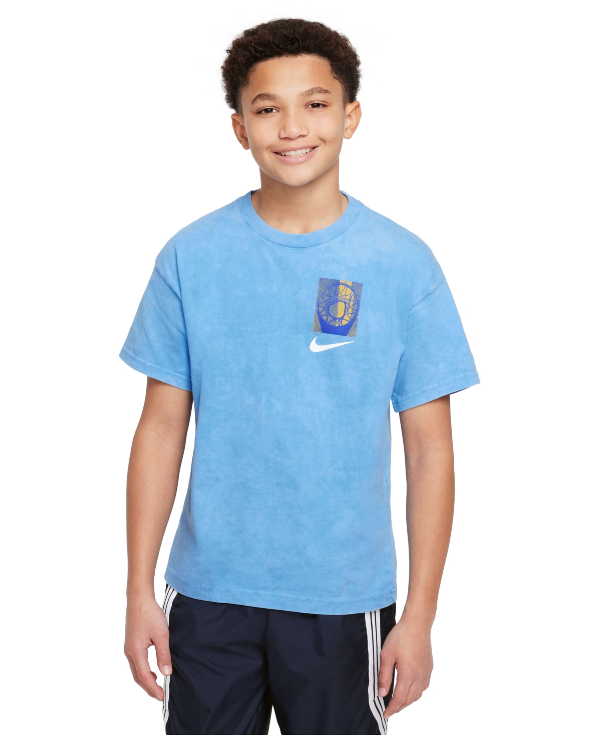 Click here for Nike Big Kids Sportswear Printed Crewneck T-Shirt... prices