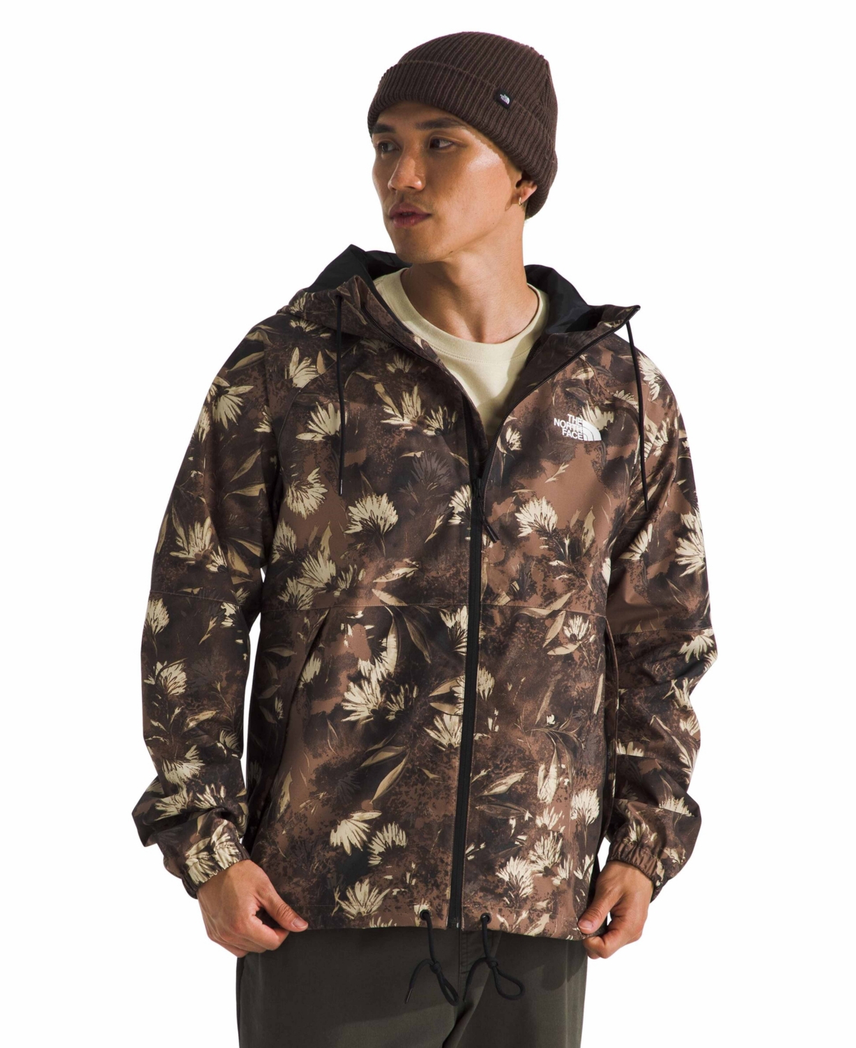 Click here for The North Face Mens Antora Rain Hoodie - Latte pra... prices