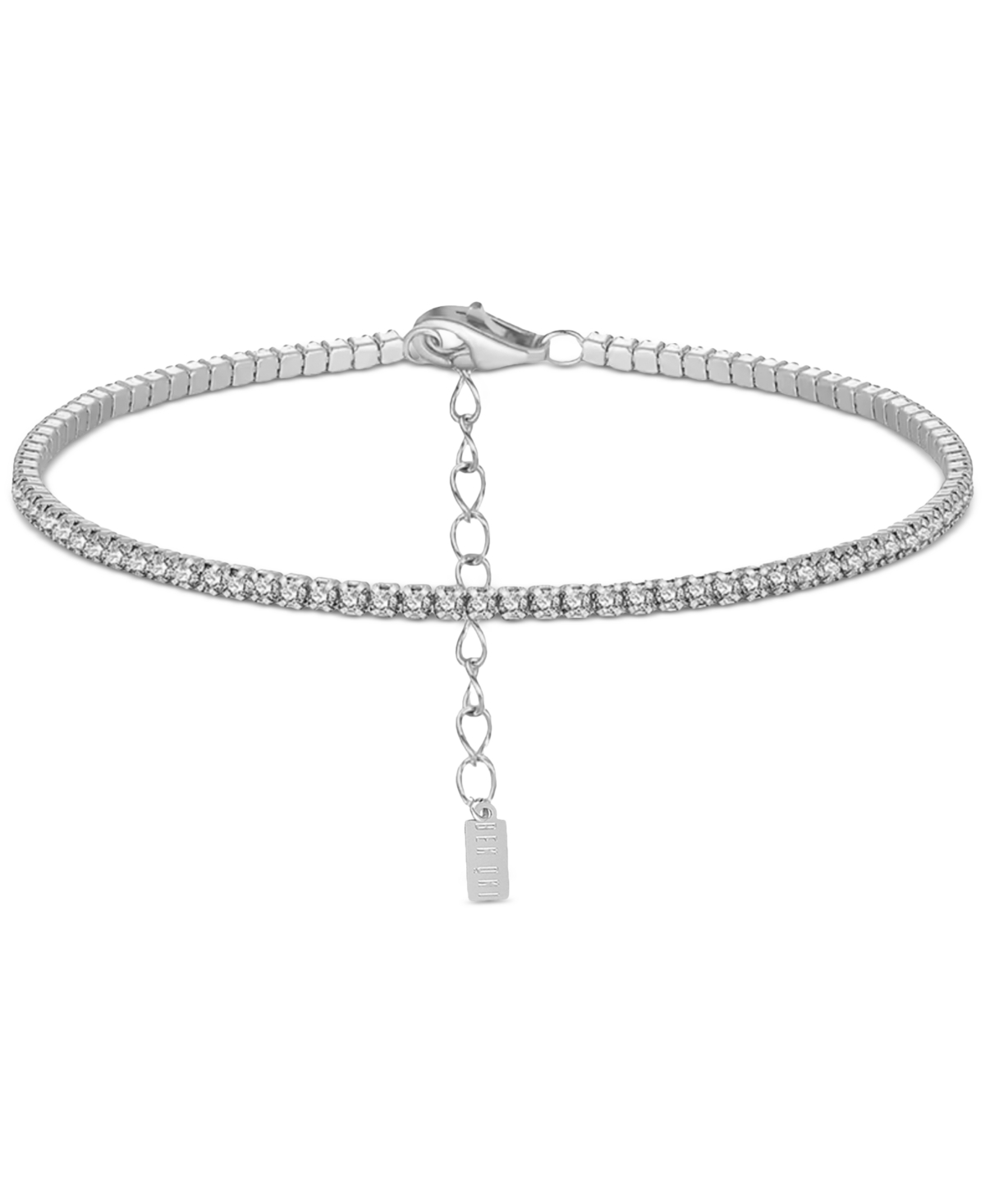 Click here for Ben Oni Cubic Zirconia Ankle Bracelet - Silver prices