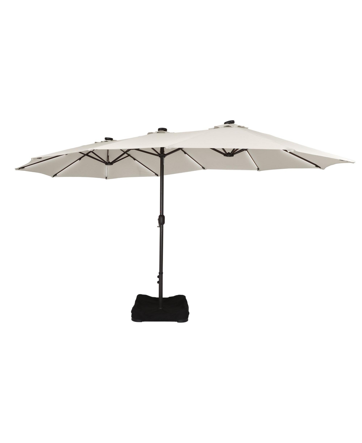 Click here for 15 Ft Double-Head Patio Umbrella with Base Include... prices