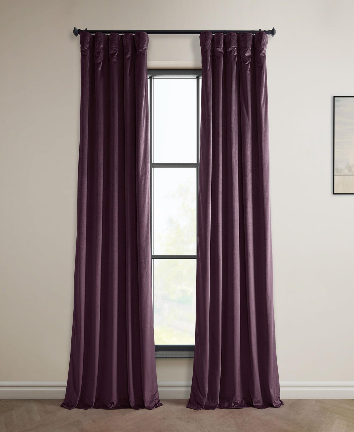Click here for Half Price Drapes Heritage Plush Velvet Room Darke... prices