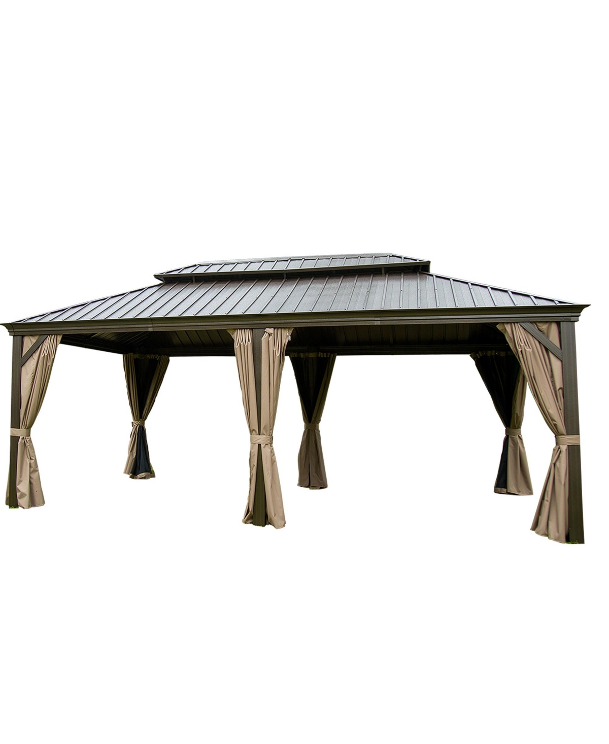 Click here for Mondawe Outdoor Living 14x20FT Hardtop Gazebo Cano... prices