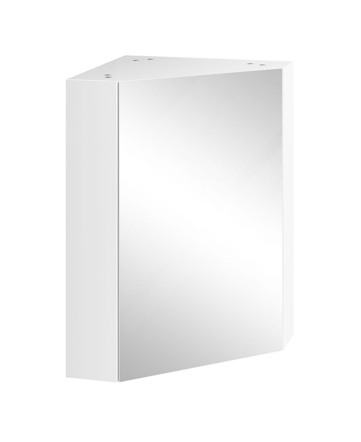 Click here for Corner Medicine Cabinet with Mirror with Open Door... prices