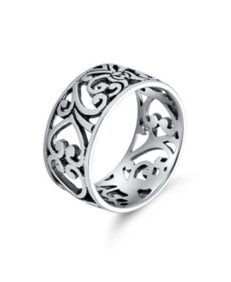 Click here for Bling Jewelry Boho Fashion Sterling Silver Ring Wi... prices