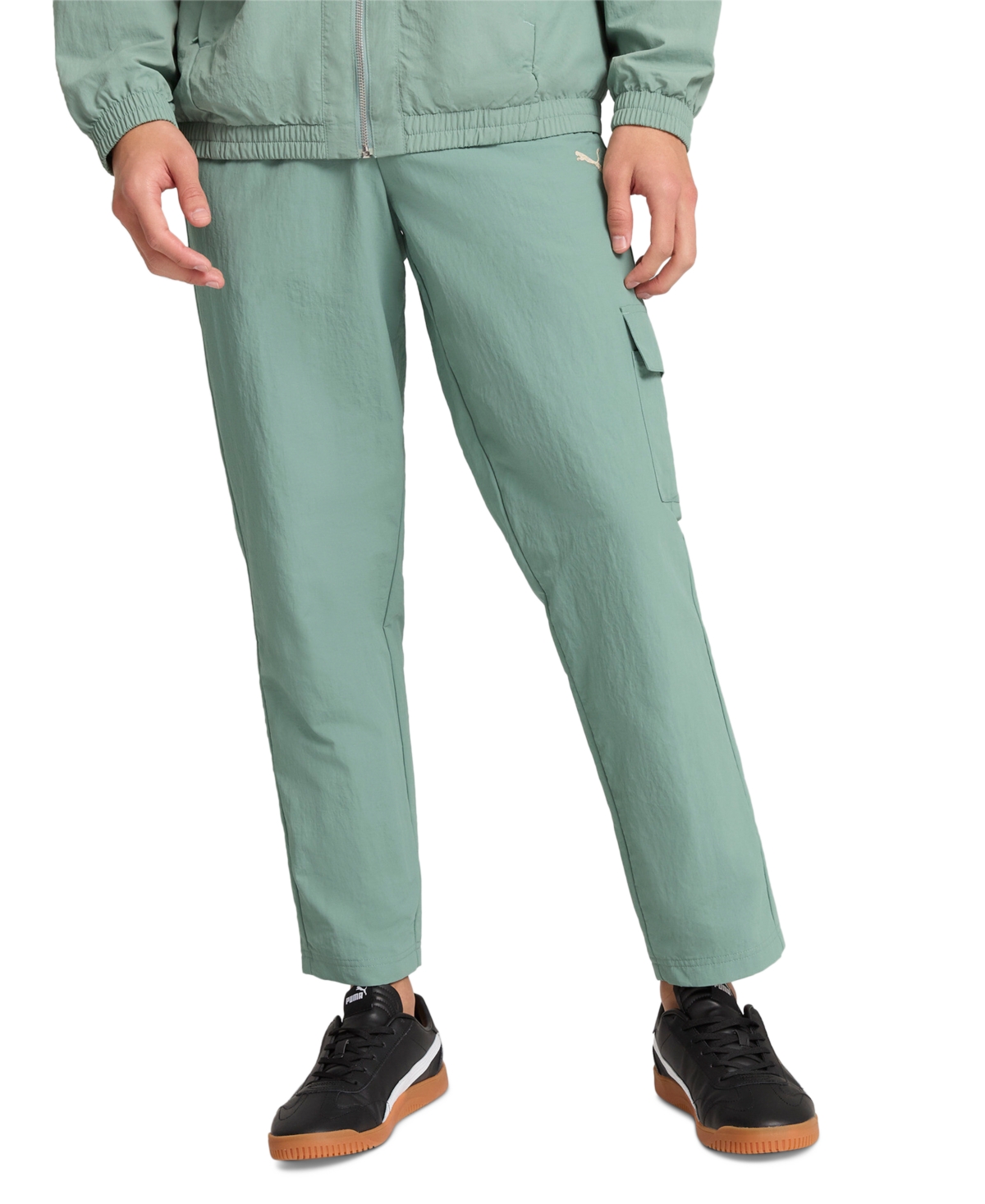 Click here for Puma Mens Woven Cargo Pants - Green Moon prices