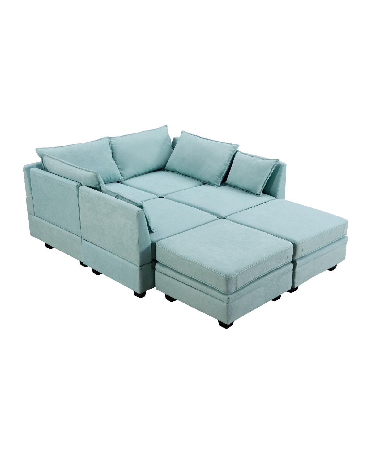 Click here for Modern Large U-Shape Modular Sectional Sofa  Conve... prices