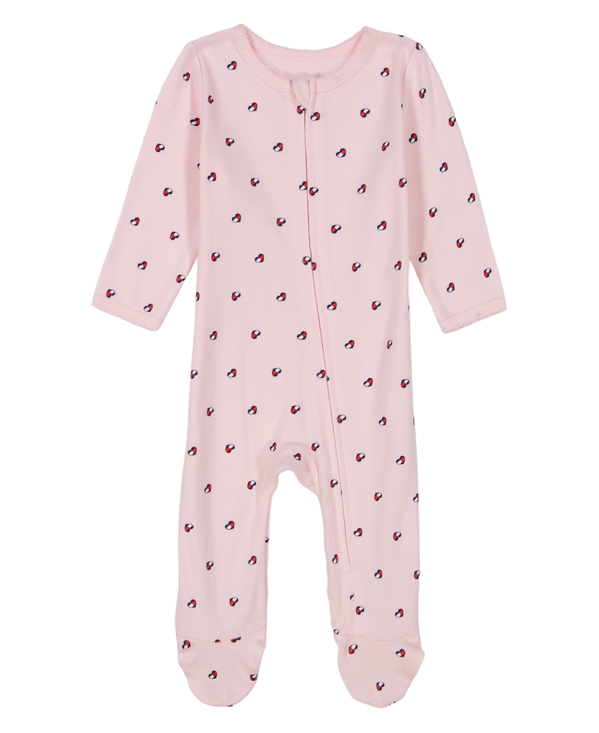 Click here for Tommy Hilfiger Baby Girl One-Piece Heart Flags Foo... prices