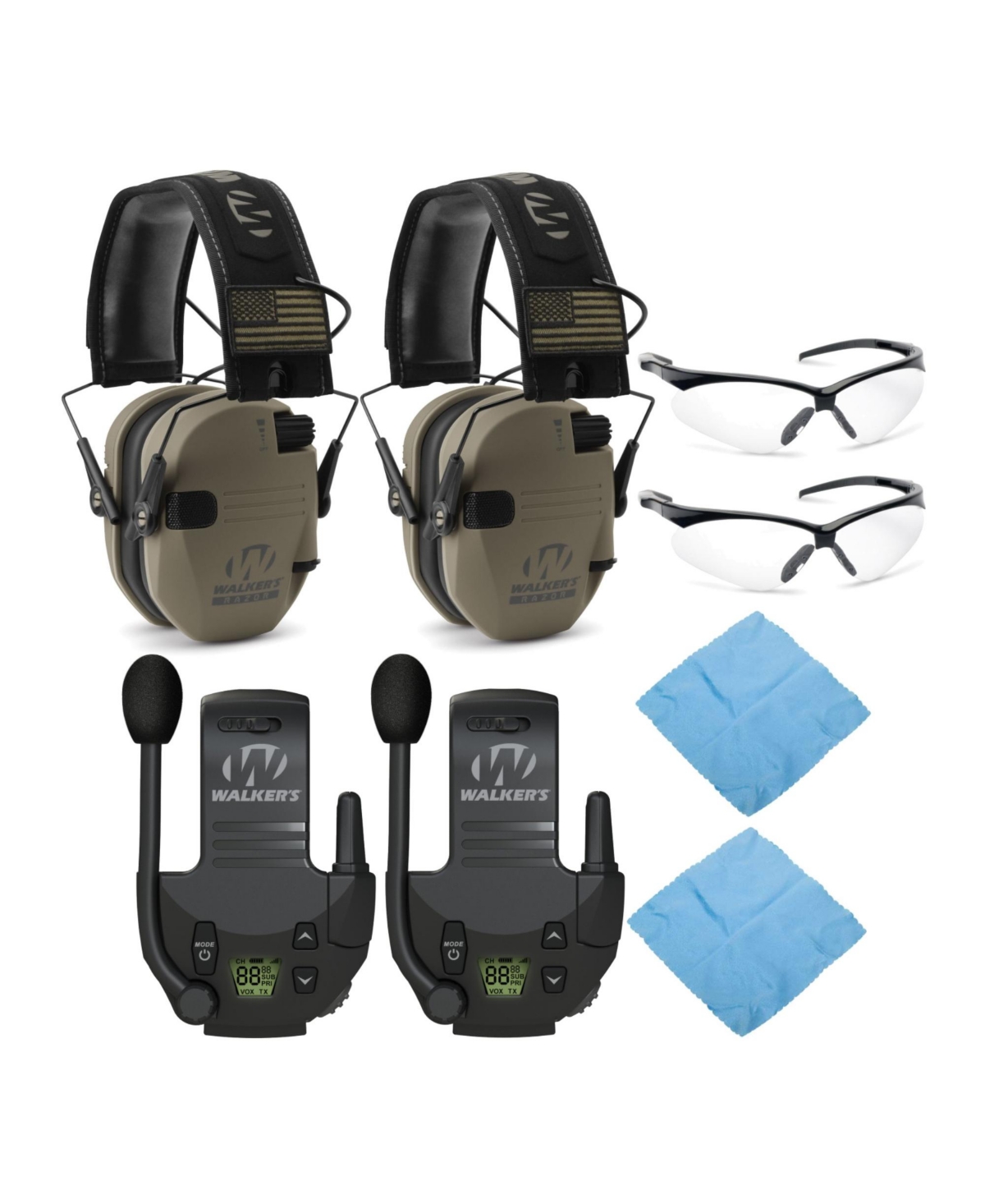 Click here for Walkers Razor Slim Electronic Muffs (Fde Patriot... prices