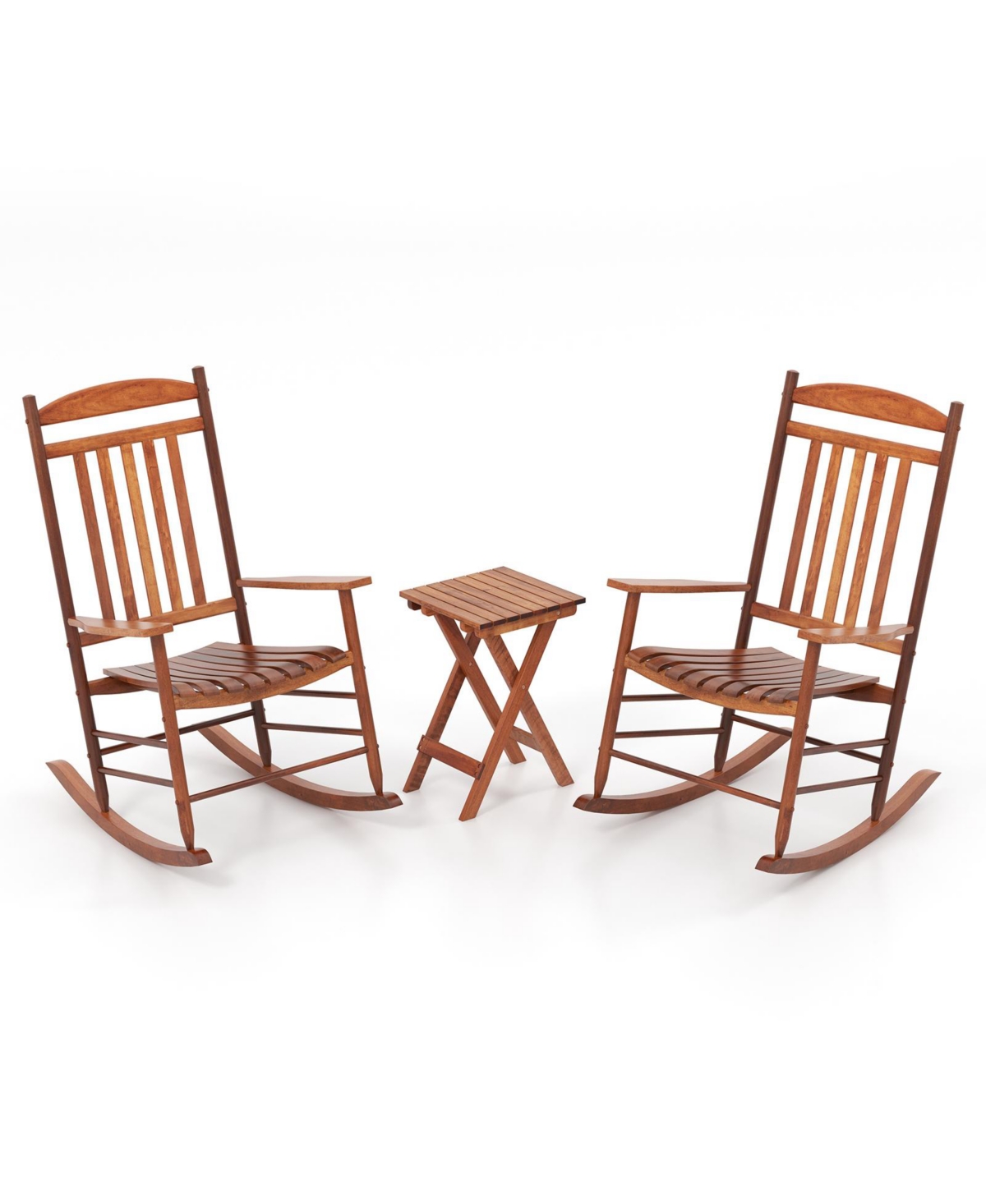 Click here for 3-Piece Outdoor Rocking Bistro Set with Cushioned... prices