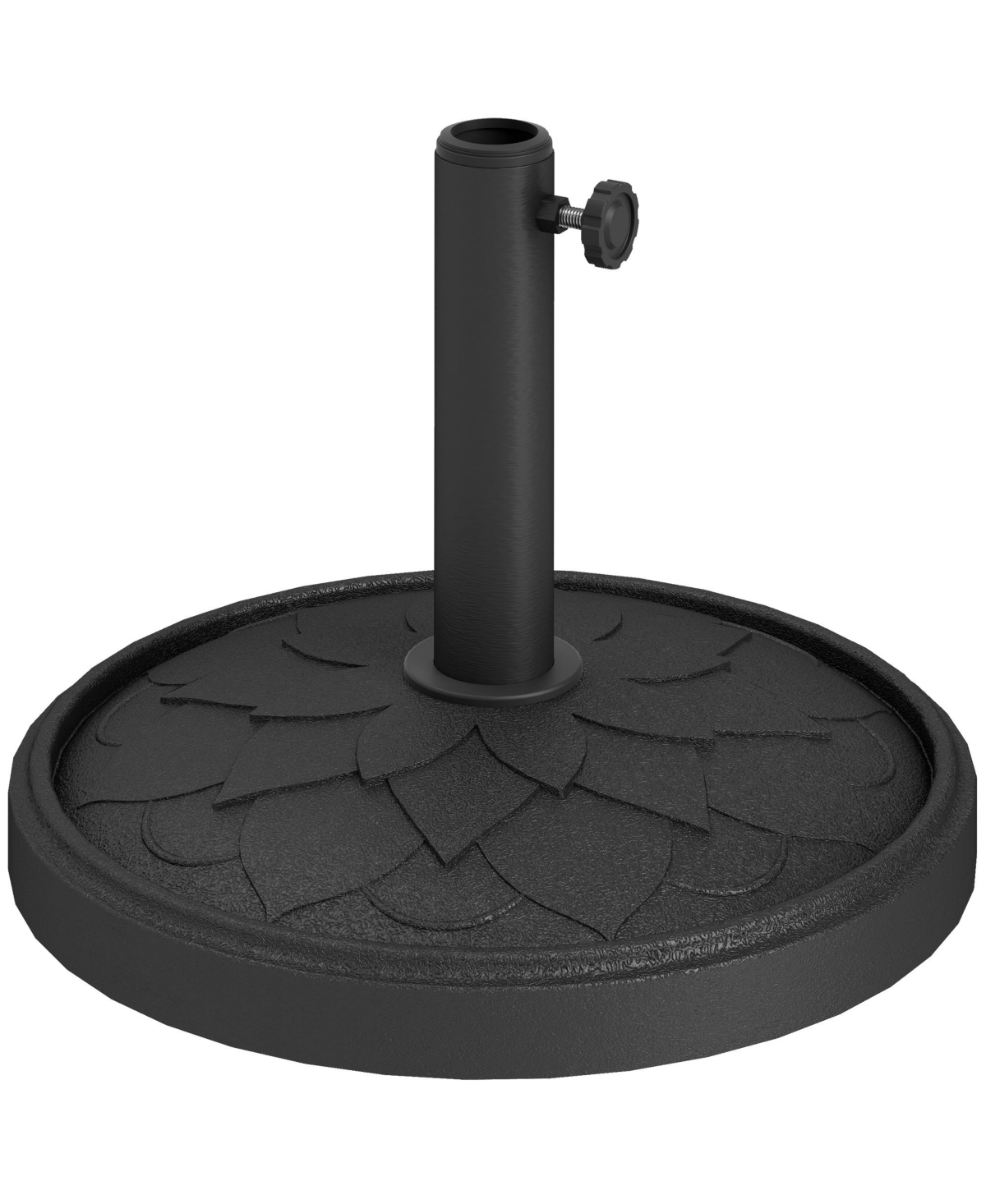 Click here for Outsunny Round Patio Umbrella Base  26 lbs Resin U... prices