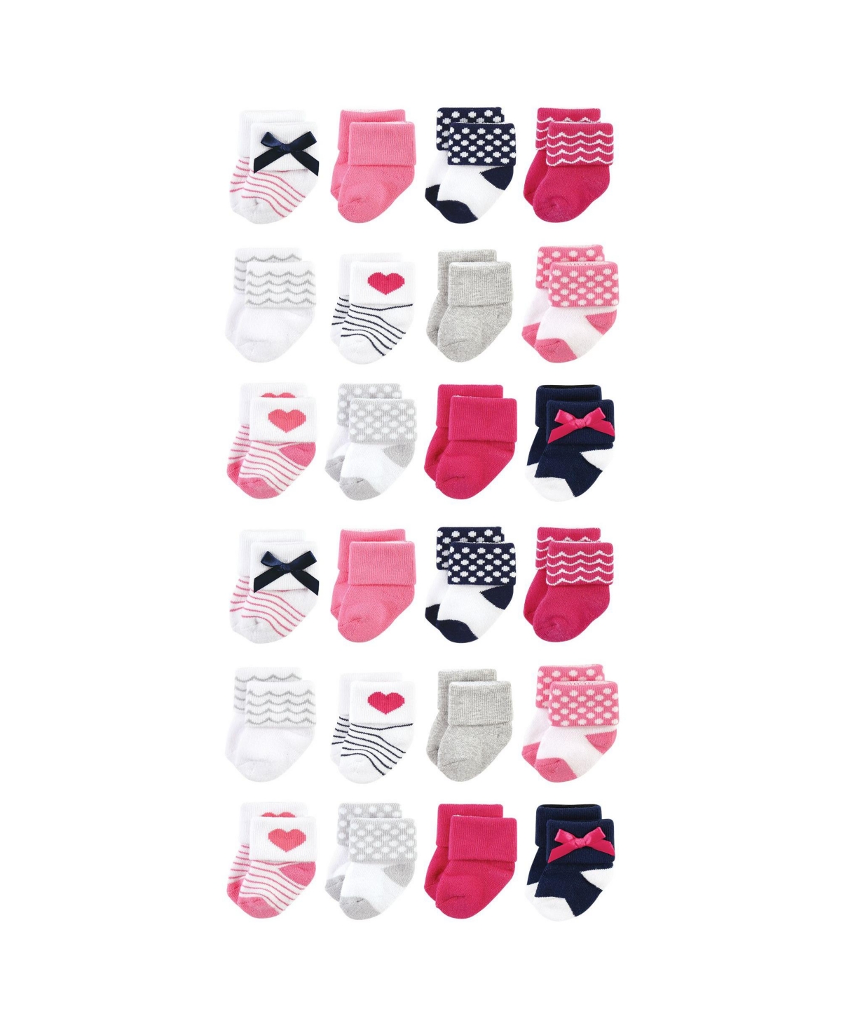 Click here for Luvable Friends Baby Boys Cotton Rich Terry Socks... prices