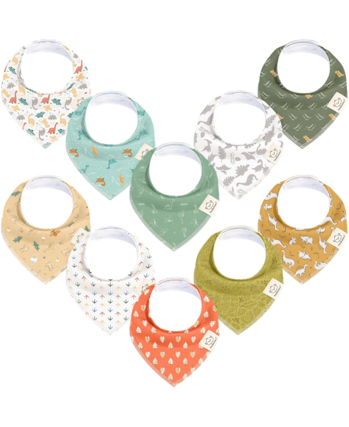 Click here for KeaBabies 10pk Baby Bandana Bibs  Cotton Baby Droo... prices