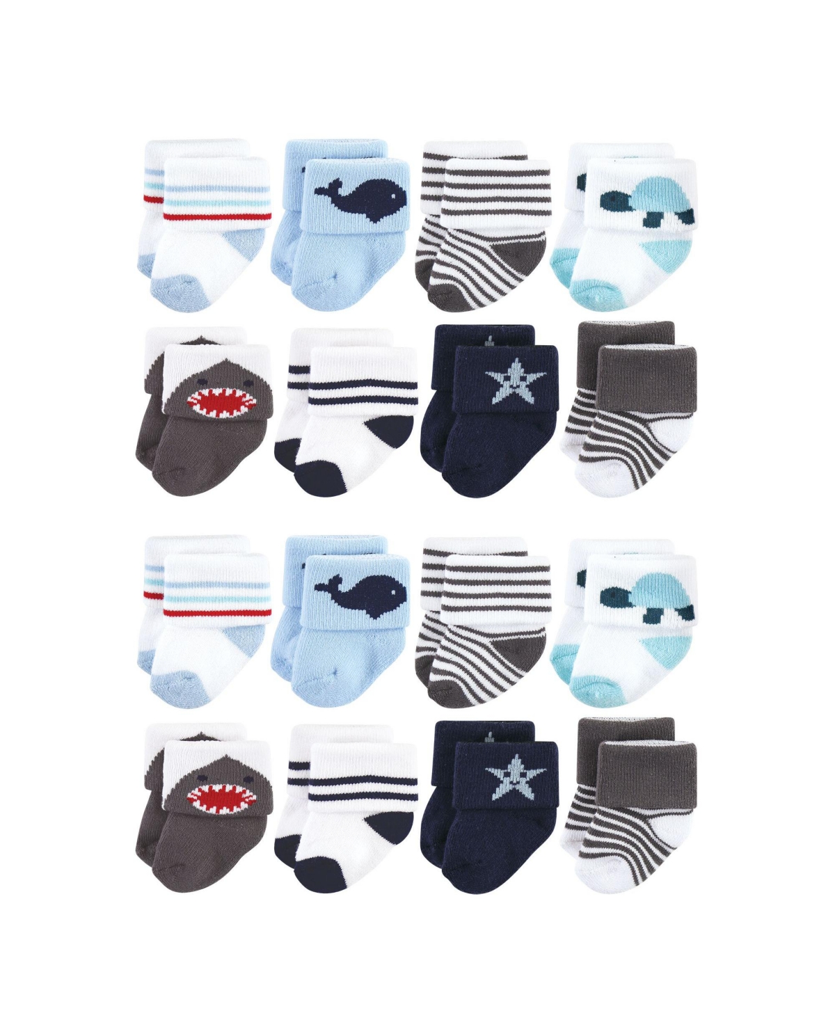 Click here for Hudson Baby Baby Boys Hudson Gentle Cotton-Blend N... prices