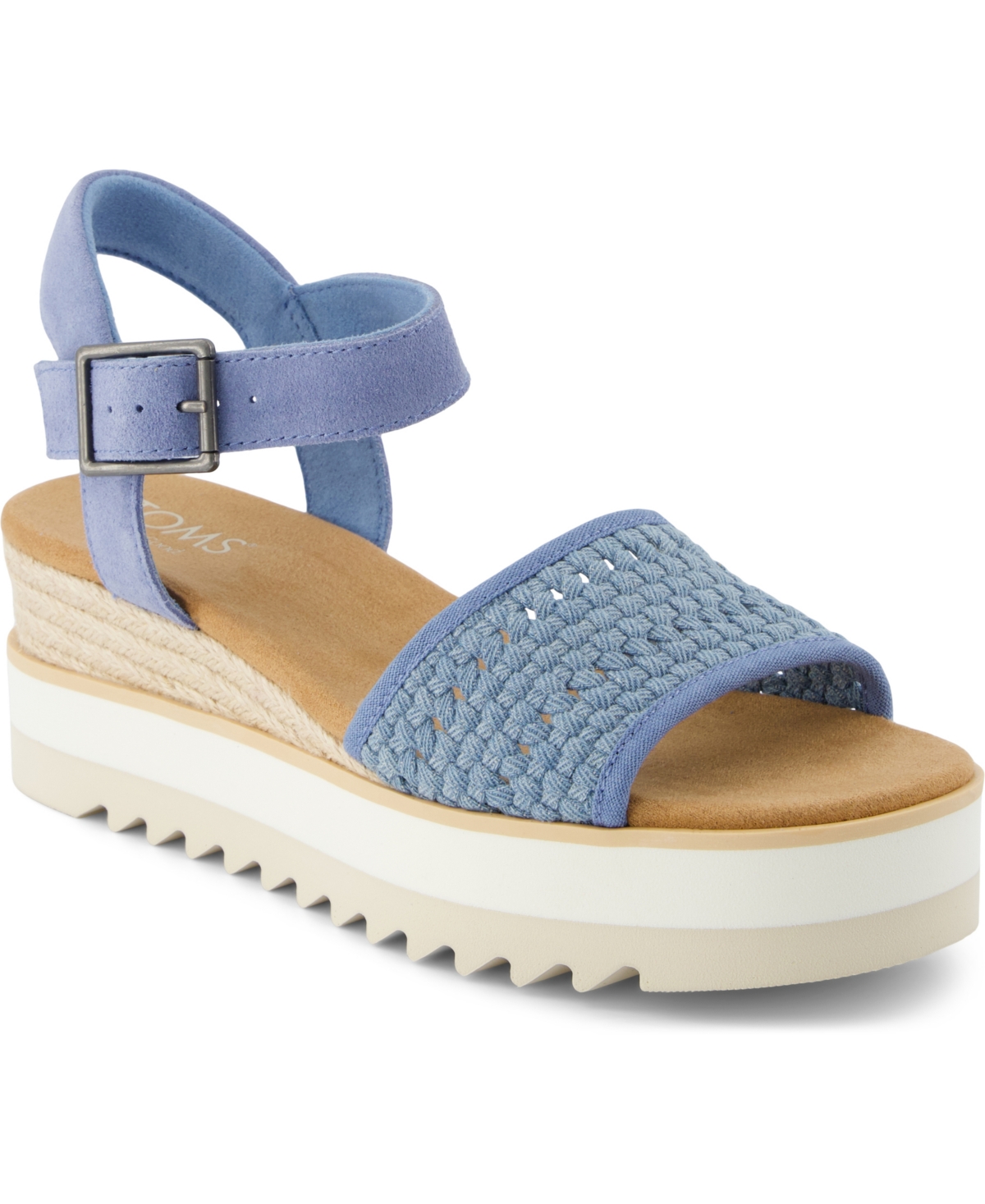 Click here for Toms Womens Diana Platform Wedge Sandals - Faded S... prices