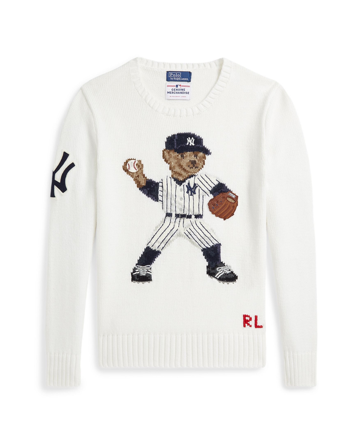 Click here for Polo Ralph Lauren Big Boys Yankees Bear Sweater -... prices