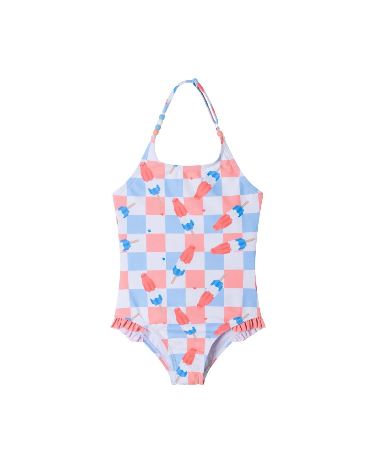 Click here for Toddler/Child Girls Bomb Pop/Checker Print Halter... prices