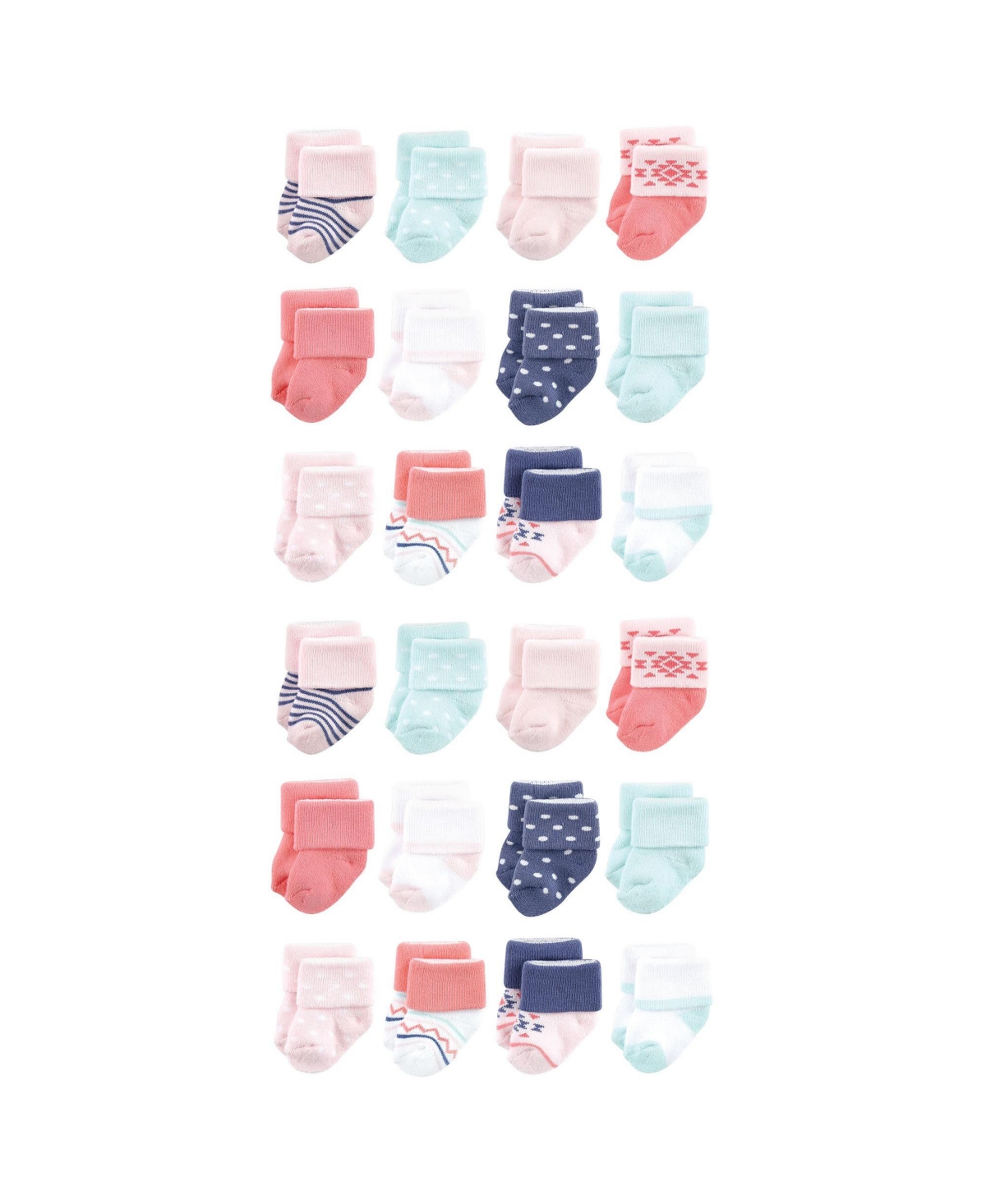 Click here for Luvable Friends Baby Boys Cotton Rich Terry Socks... prices