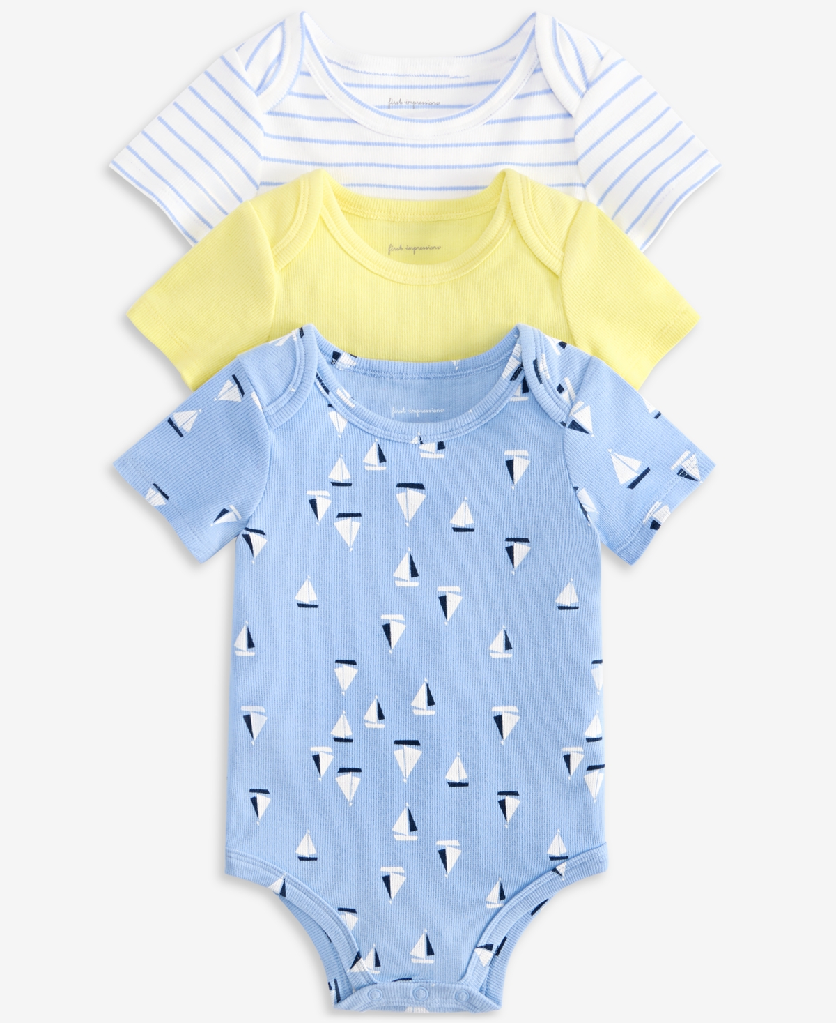 Click here for First Impressions Baby Boy Short-Sleeve Bodysuit... prices