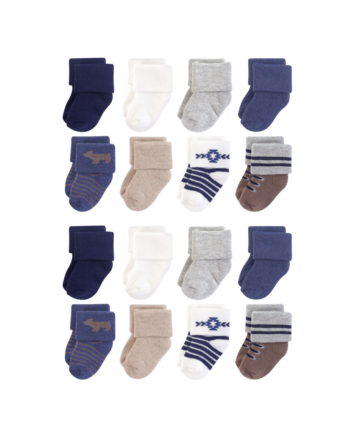 Click here for Hudson Baby Baby Boys Hudson Gentle Cotton-Blend N... prices