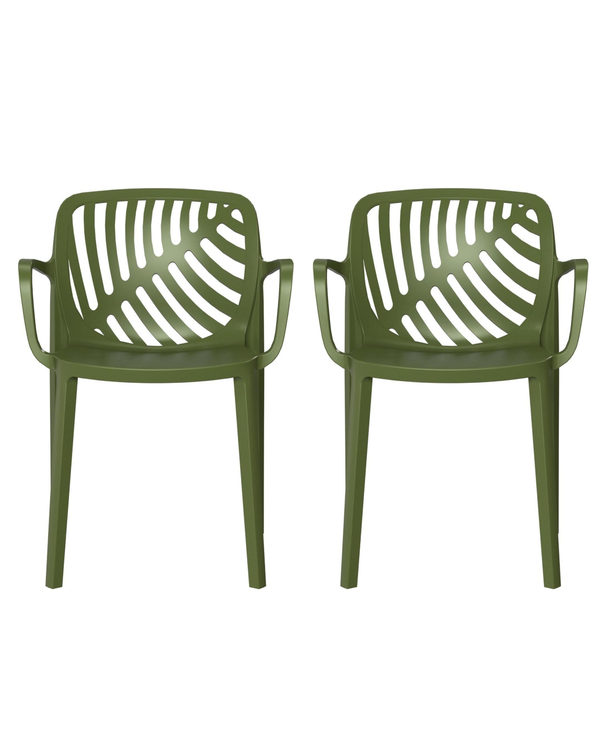 Click here for Outdoor Modern Stackable Patio Dining Armchairs (S... prices