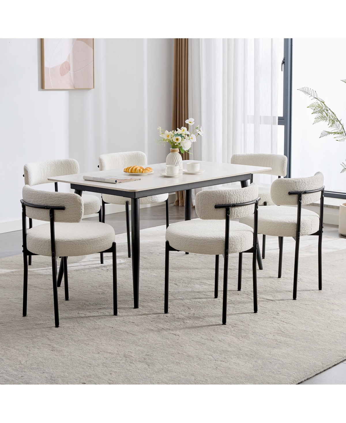 Click here for Dyhome Kitchen Chairs Mid-Century Modern Dining Ch... prices