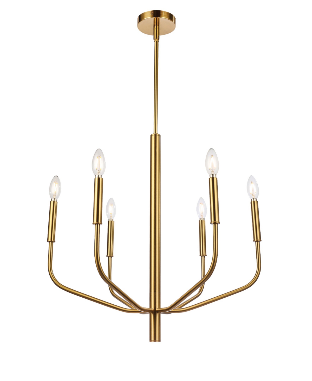 Click here for Dainolite 23.5 Metal Eleanor 6 Light Chandelier -... prices