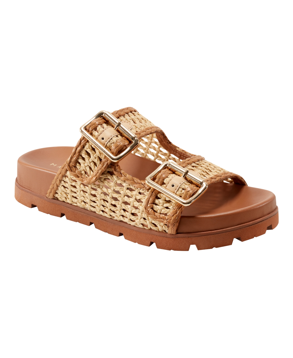 Click here for Marc Fisher Ltd Womens Mylan Woven Buckle Straps F... prices
