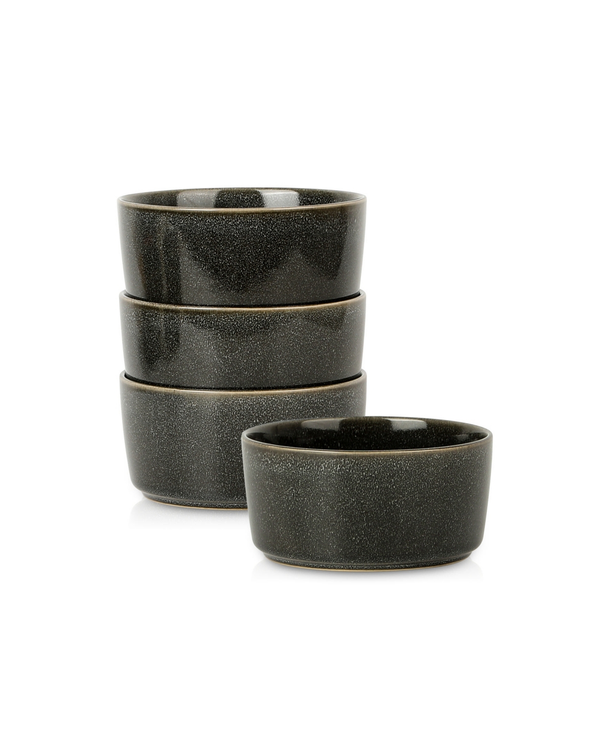 Stone Lain Eden Cereal Bowls  Set of 4 - Charcoal Gray