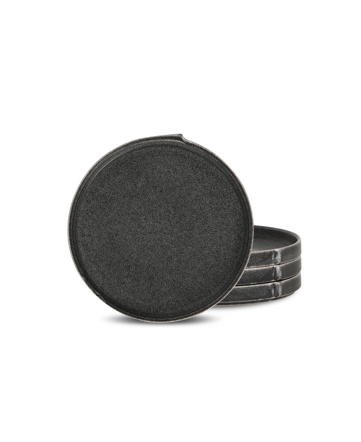 Click here for Stone Lain Bao Salad Plates  Set of 4 - Charcaol prices