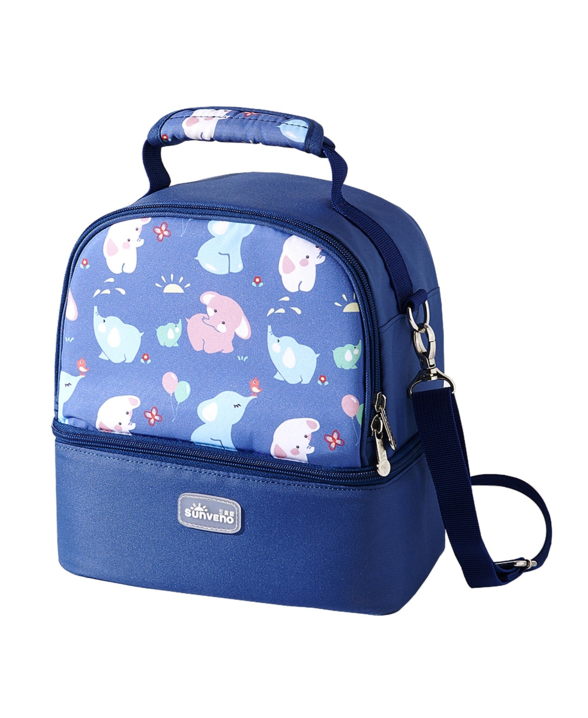 Click here for Sunveno Kids Insulated Lunch Bag  Elephant - Blue prices