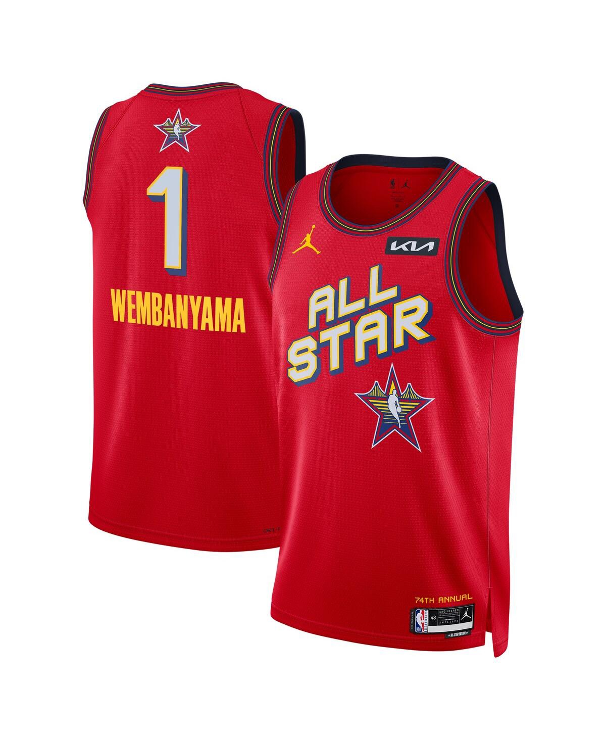 Click here for Jordan Mens and Womens Victor Wembanyama Red 2025... prices