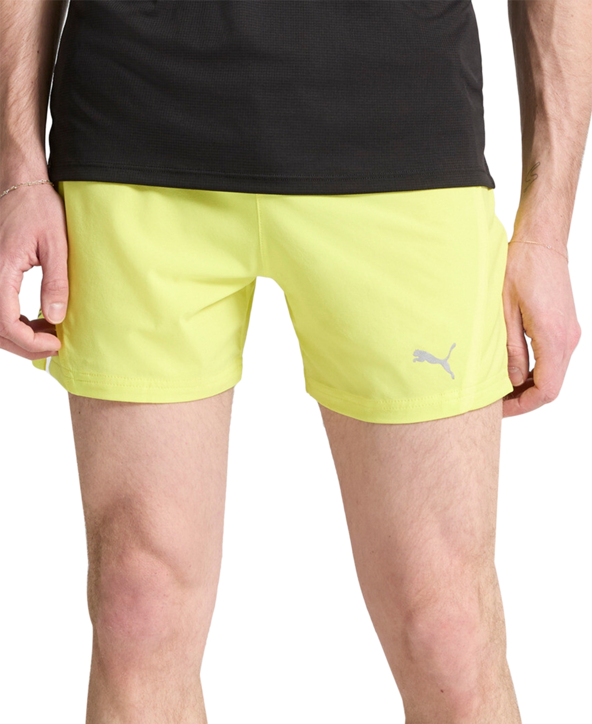 Click here for Puma Mens Run Velocity Shorts - Yellow prices