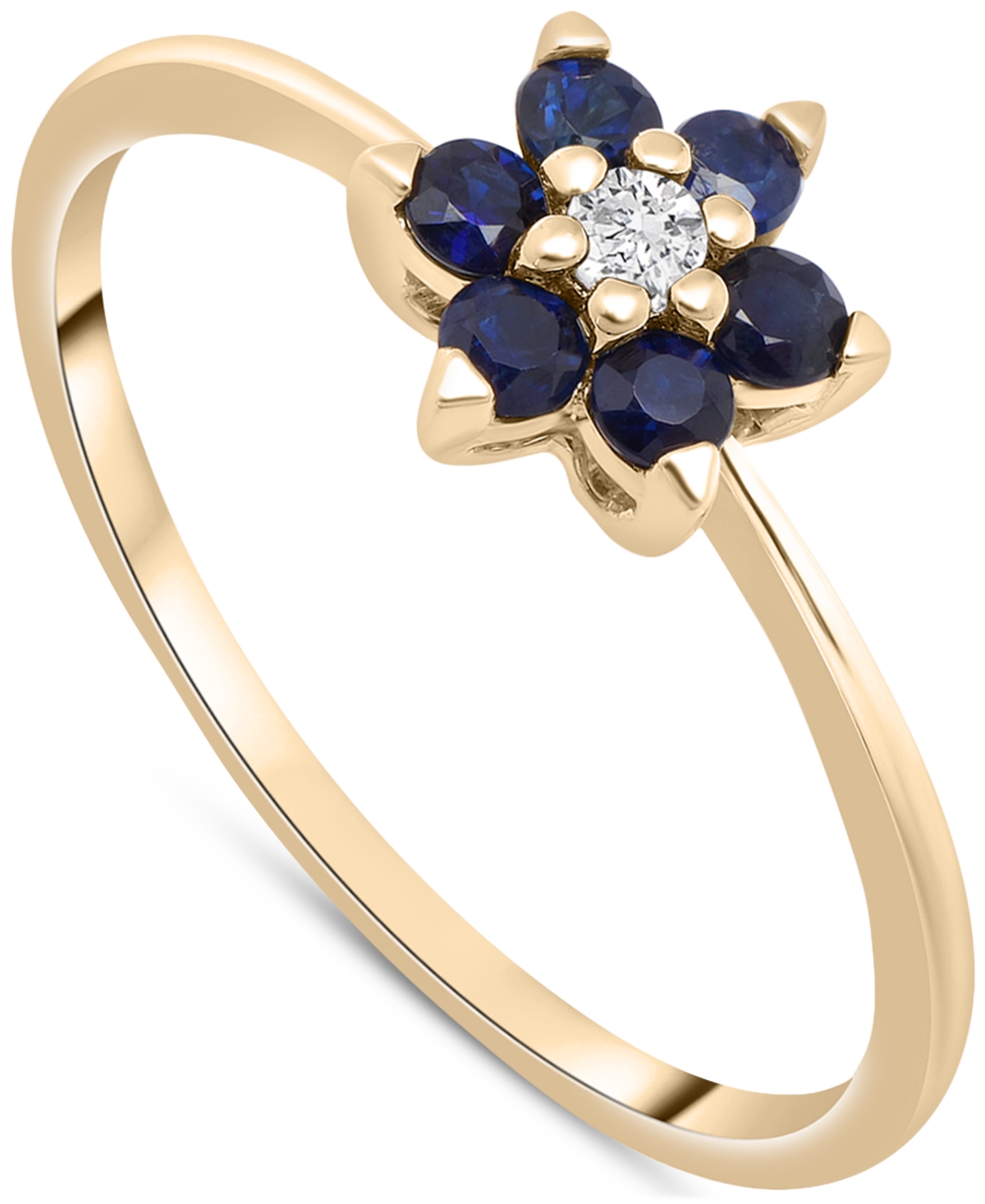Click here for Blue Sapphire (1/4 ct. t.w.) & White Sapphire (1/2... prices