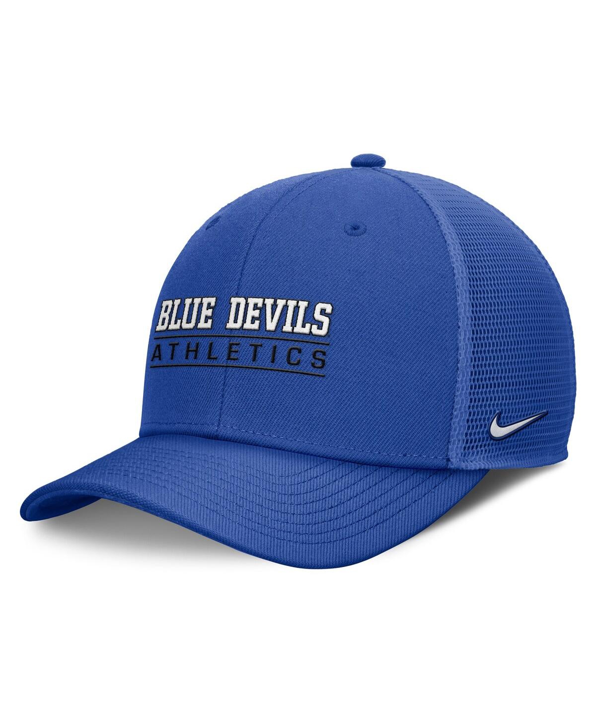 Click here for Nike Mens Royal Duke Blue Devils Rise Adjustable H... prices