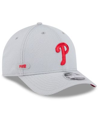New Era Men's Gray Philadelphia Phillies 2025 MLB Clubhouse 9FORTY M ...