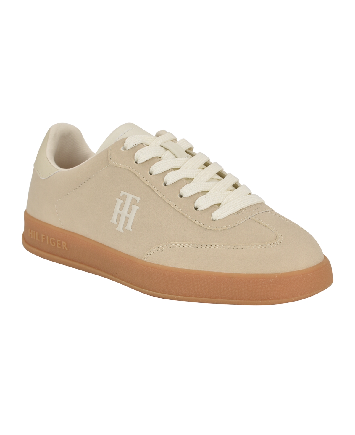Click here for Tommy Hilfiger Womens Sarhli Lace-Up Sneakers - Be... prices